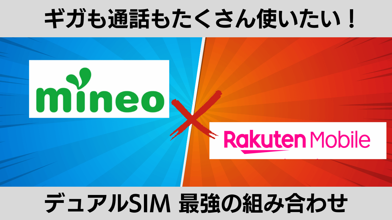 【25年6月最新】デュアルSIM最強の組み合わせ3選！データ・通話使い放題で月2,000円！ | eSIM"超"入門ガイド